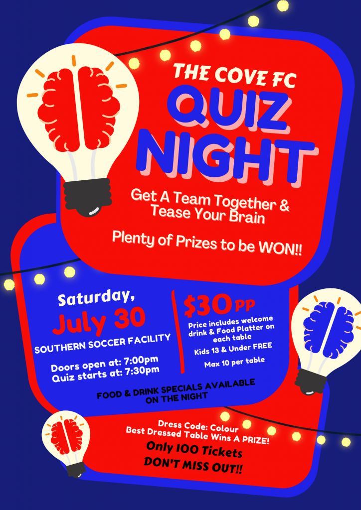 Events - THE COVE FC